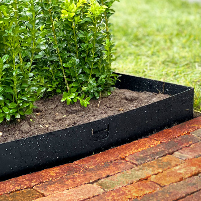 Core Heavy Duty Landscape Edging Panels, Black, Pack of 5 – BirdYard Direct