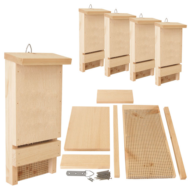 Coveside Bat House Kits, Club Pack of 6 – BirdYard Direct