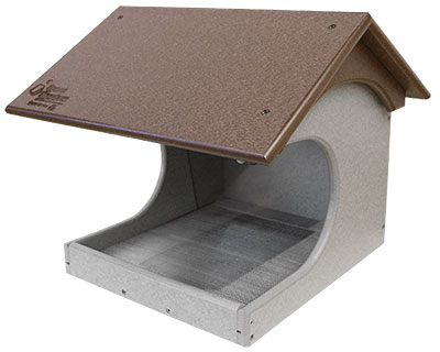 Amish Made Recycled Plastic Cardinal Platform Bird Feeder – BirdYard Direct