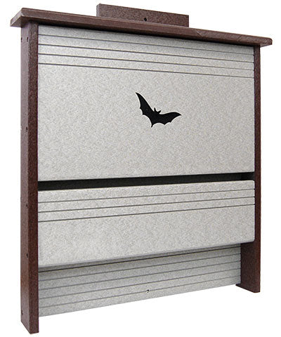 Amish Made Recycled Plastic Single Cell Bat House, 20 bats – BirdYard ...