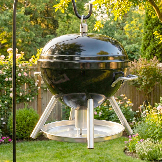 Wild Bird Lover's Mini Kettle Grill Bird Feeder – BirdYard Direct
