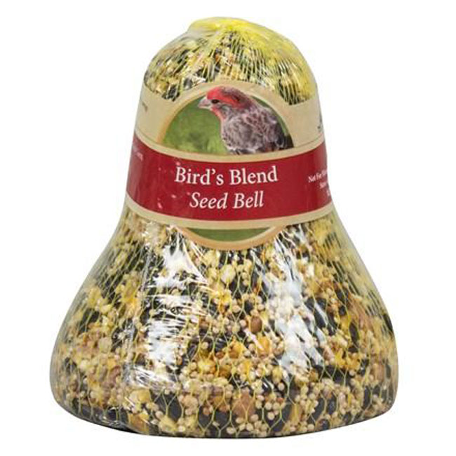 Heath Bird's Blend Seed Bell with Net, 14 oz. – BirdYard Direct