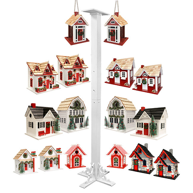 Home Bazaar Christmas Collection 16 Piece Display with Post – BirdYard ...