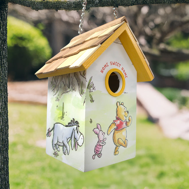 Home Bazaar Winnie the Pooh Follow the Leader Bird House – BirdYard Direct