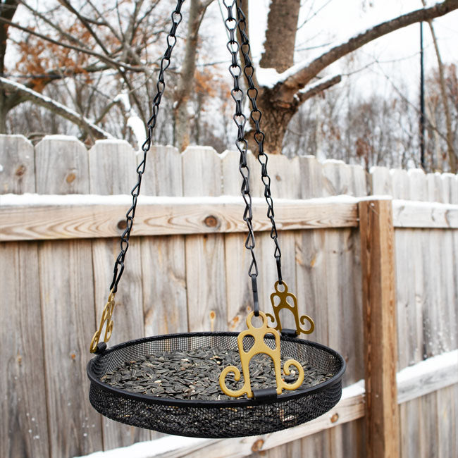 Mesh Hanging Bird Feeder Tray by Prime Retreat – BirdYard Direct