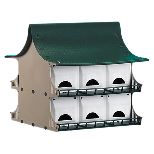 S&K Purple Martin Houses, Pack of 4, 48 Rooms – BirdYard Direct