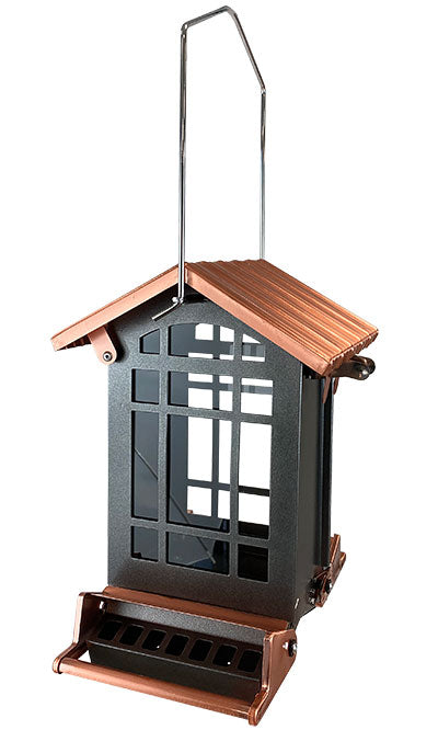 Audubon Coppertop Chateau Squirrel Resistant Bird Feeder – BirdYard Direct