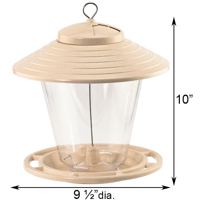 Audubon Plant Fiber-Based Premium Hopper Feeder – BirdYard Direct