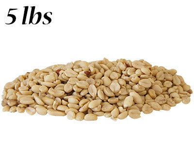 Raw Peanut Splits, 5 lbs. – BirdYard Direct