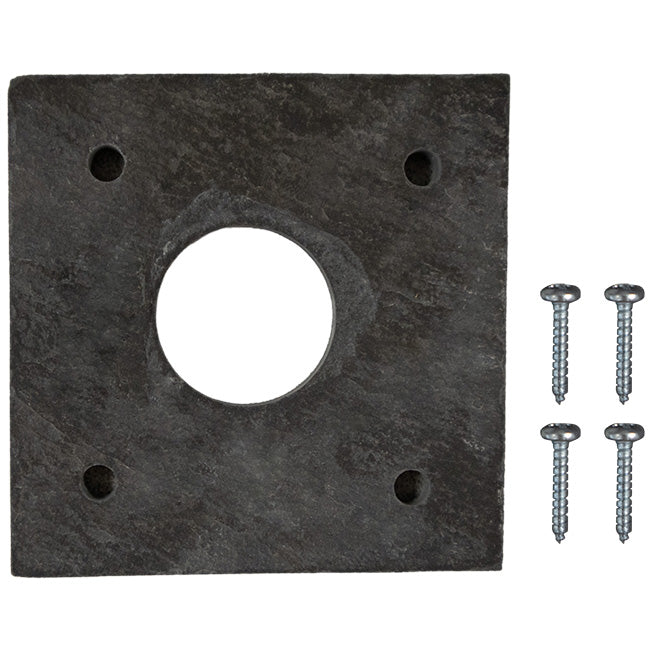Coveside Slate Hole Protector, 1" dia. hole – BirdYard Direct