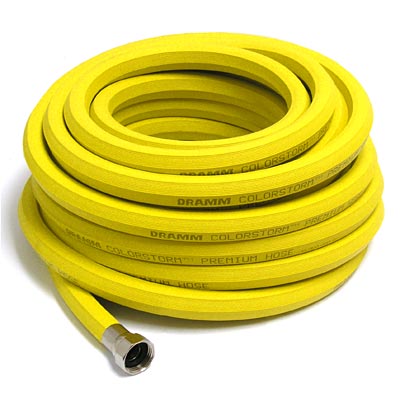 DRAMM ColorStorm Premium Rubber Hose, Yellow, 5/8", 50' – BirdYard Direct