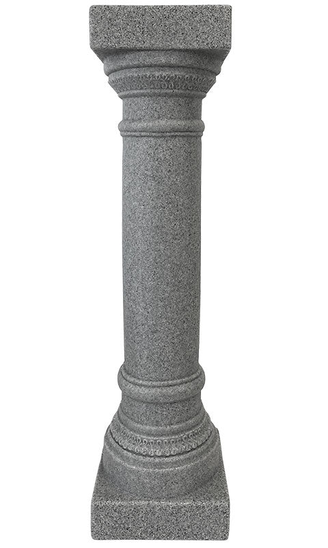 Emsco Greek Column Pedestal, Granite Colored, 32"H – BirdYard Direct