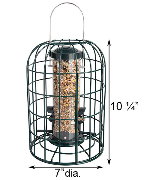 Esschert Design Caged Tube Bird Feeder – BirdYard Direct
