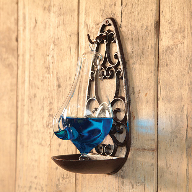Esschert Design Glass Barometer with Cast Iron Holder – BirdYard Direct