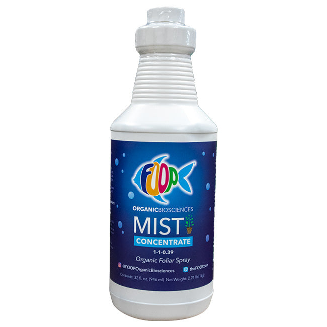 FOOP Mist Organic Foliar Spray, Concentrate, 32 oz. – BirdYard Direct
