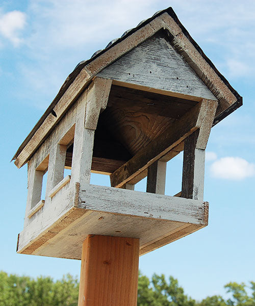 Bird In Hand Amish Made Covered Bridge Bird Feeder – BirdYard Direct