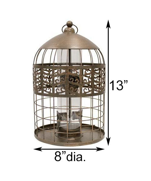 Heath Grand Palace Caged Bird Feeder – BirdYard Direct
