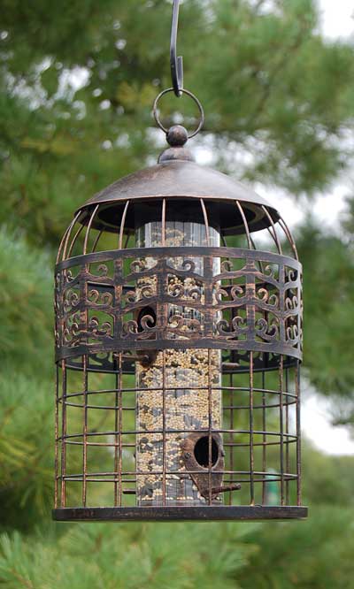 Heath Grand Palace Caged Bird Feeder – BirdYard Direct