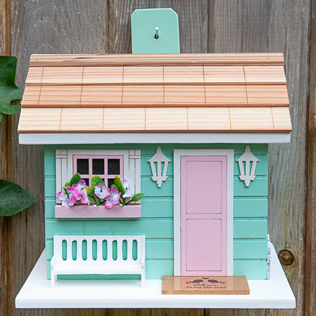 Home Bazaar She Shed Bird House – BirdYard Direct