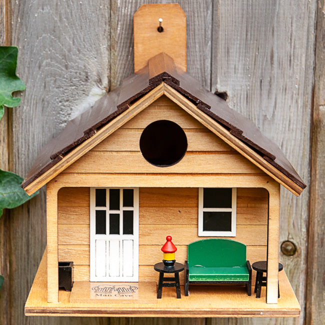 Home Bazaar Man Cave Bird House – BirdYard Direct