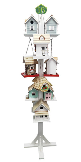 Home Bazaar Cottage Collection 24 Piece Display with Post – BirdYard Direct