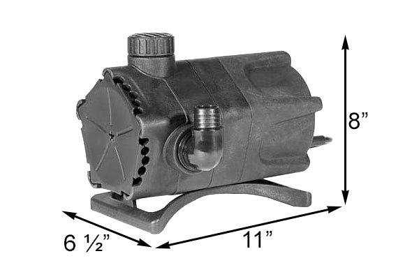 Little Giant Premium Pond Pump WGP-80-PW, 3500 gph – BirdYard Direct