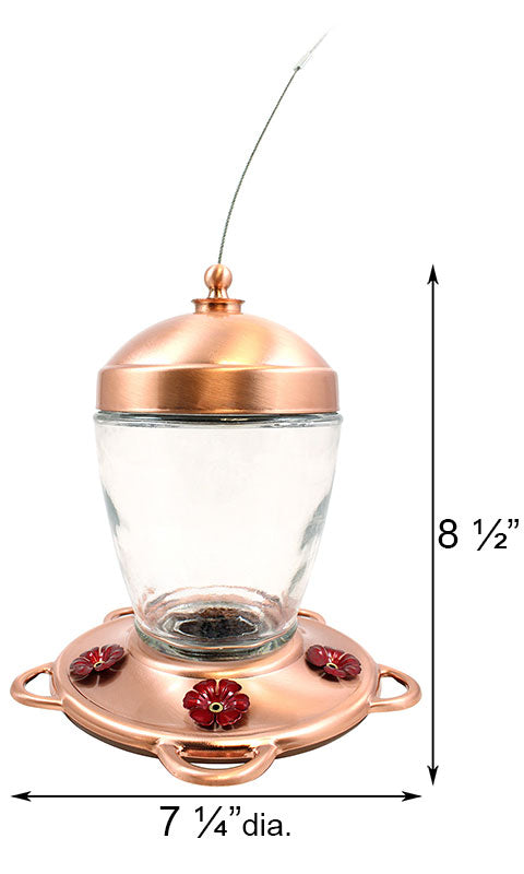 More Birds Jubilee Hummingbird Feeder, 32 oz. – BirdYard Direct
