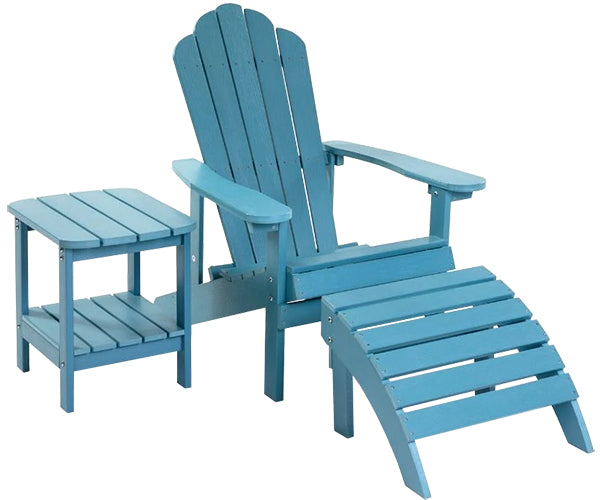 Gardenature Adirondack Chair, Blue – BirdYard Direct