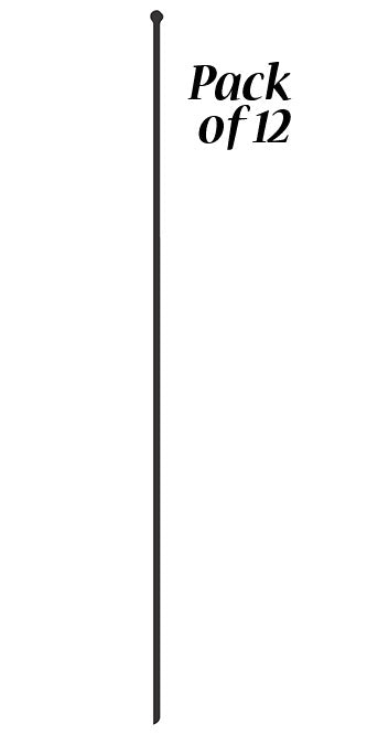 Panacea Square Grid Fence Post Stakes, Black, 42"H, 12 Pack – BirdYard ...