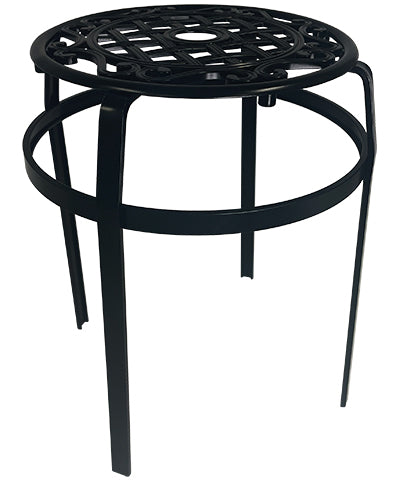 Panacea Aluminum Trellis & Scroll Plant Stand, Black, 16"H – BirdYard ...