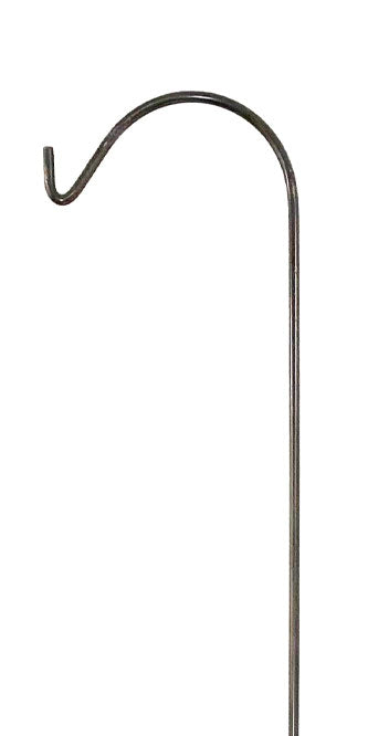 Panacea Heavy-Duty Single Shepherd Hook, Brown, 7'4"H – BirdYard Direct