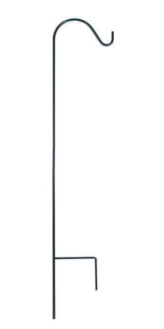 Panacea Single Shepherd Hook, Black, 4'H – BirdYard Direct