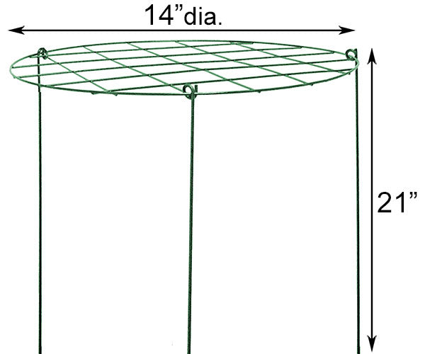 Panacea Grow-Through Plant Supports, 14" dia., Pack of 24 – BirdYard Direct