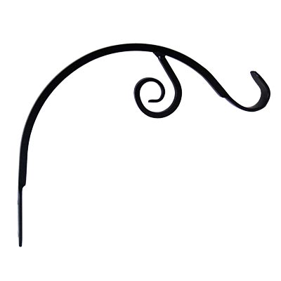 Panacea Forged Vine Bracket, Black, 12" – BirdYard Direct