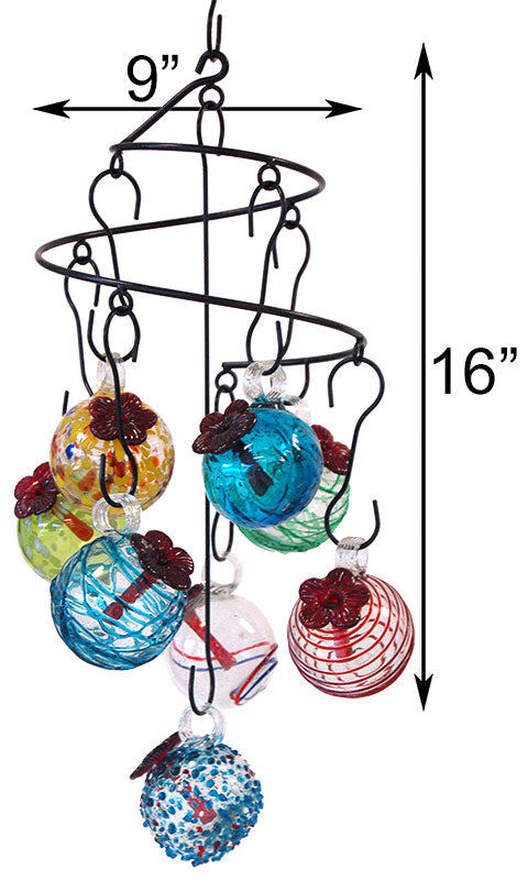 Parasol Hummingbird Feeder Droplet Package, Assorted Colors – BirdYard ...