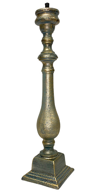 Rome Cast Aluminum Spindle Pedestal, Antique Brass, 22" – BirdYard Direct