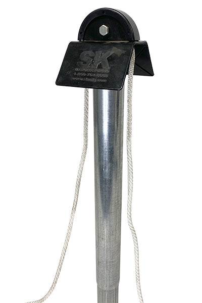 S&K Galvanized Steel Easy Pulley System Martin House Pole – BirdYard Direct