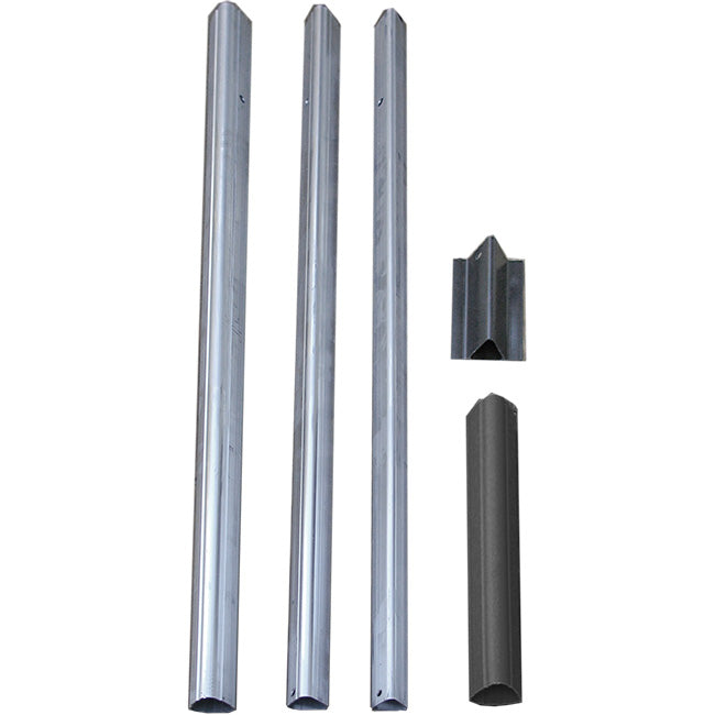 S&K Telescoping Bat House Pole with Ground Socket, 15' – BirdYard Direct