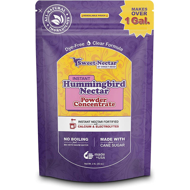 Sweet-Nectar Hummingbird Instant Nectar Powder, Conc., 32 oz – BirdYard ...