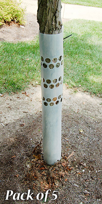 Tree Pro Bark Pro Vented Tree Protectors, 36"H, Pack of 5 – BirdYard Direct