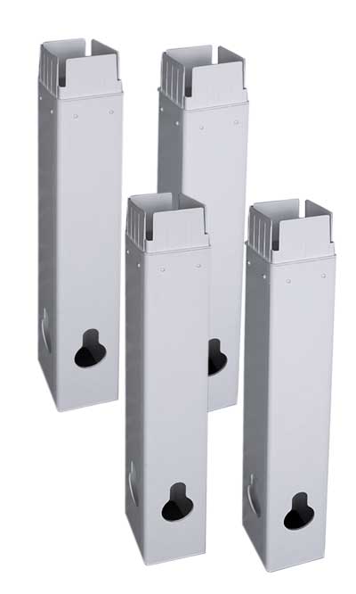 New England 5" x 5" Post Extension Kit, set of 4 – BirdYard Direct