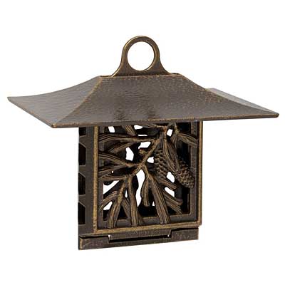 Whitehall Pinecone Suet Feeder, French Bronze – BirdYard Direct