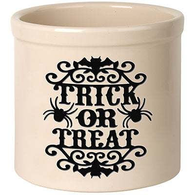 Whitehall Trick or Treat Halloween Stoneware Crock – BirdYard Direct